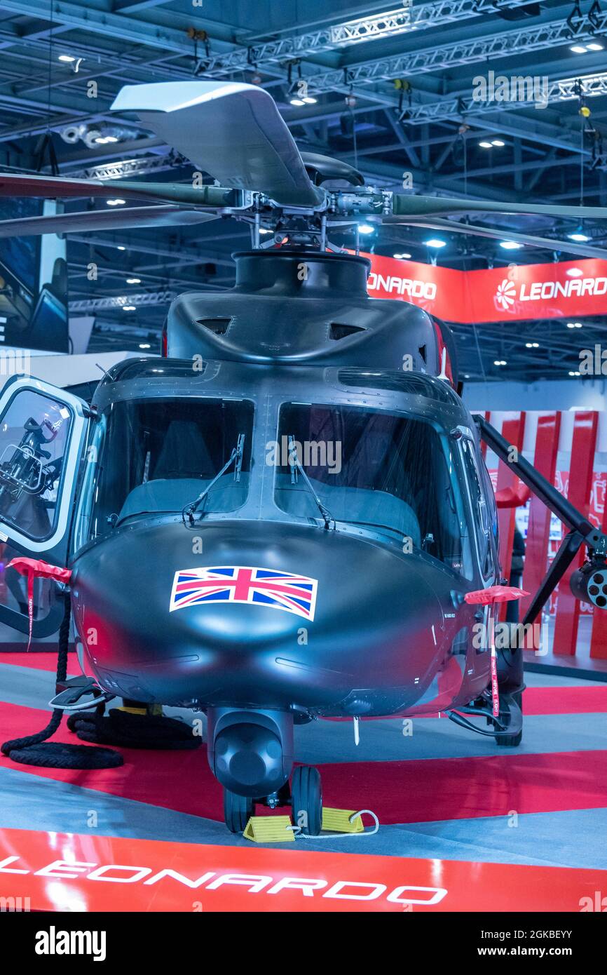 London, UK. 14th Sep, 2021. DSEI (Defence, Security Equipment ...