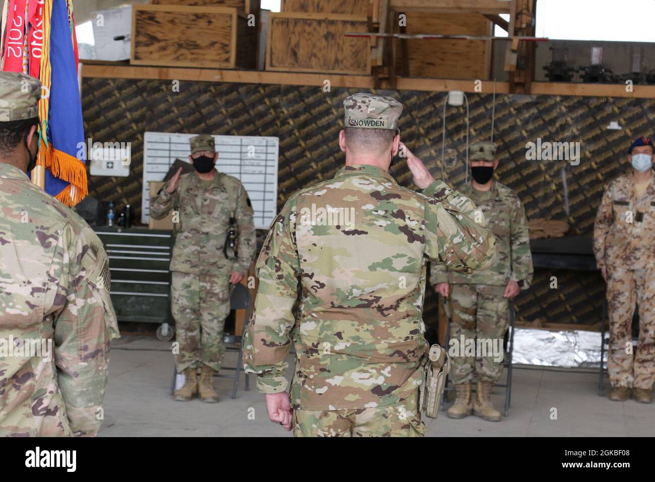 U.S. Army Lt. Col. James Snowden, commander of the 1-82nd Attack ...