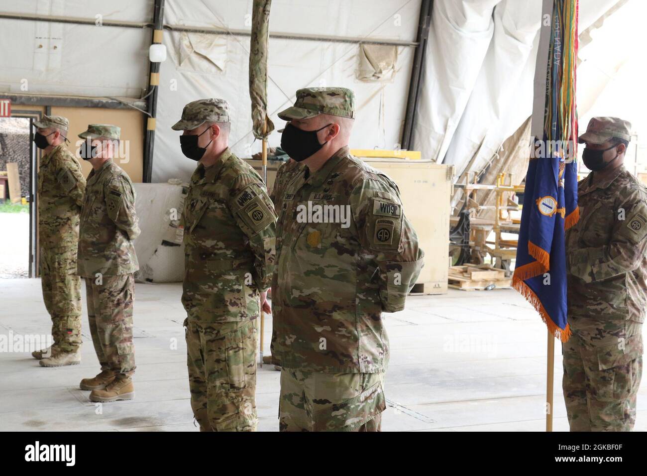 The battalion command teams for 4-4th Attack Reconnaissance Battalion ...