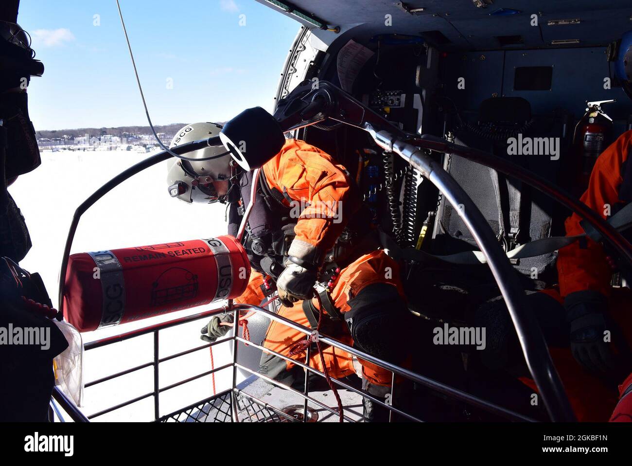 Rescue basket hi-res stock photography and images - Alamy
