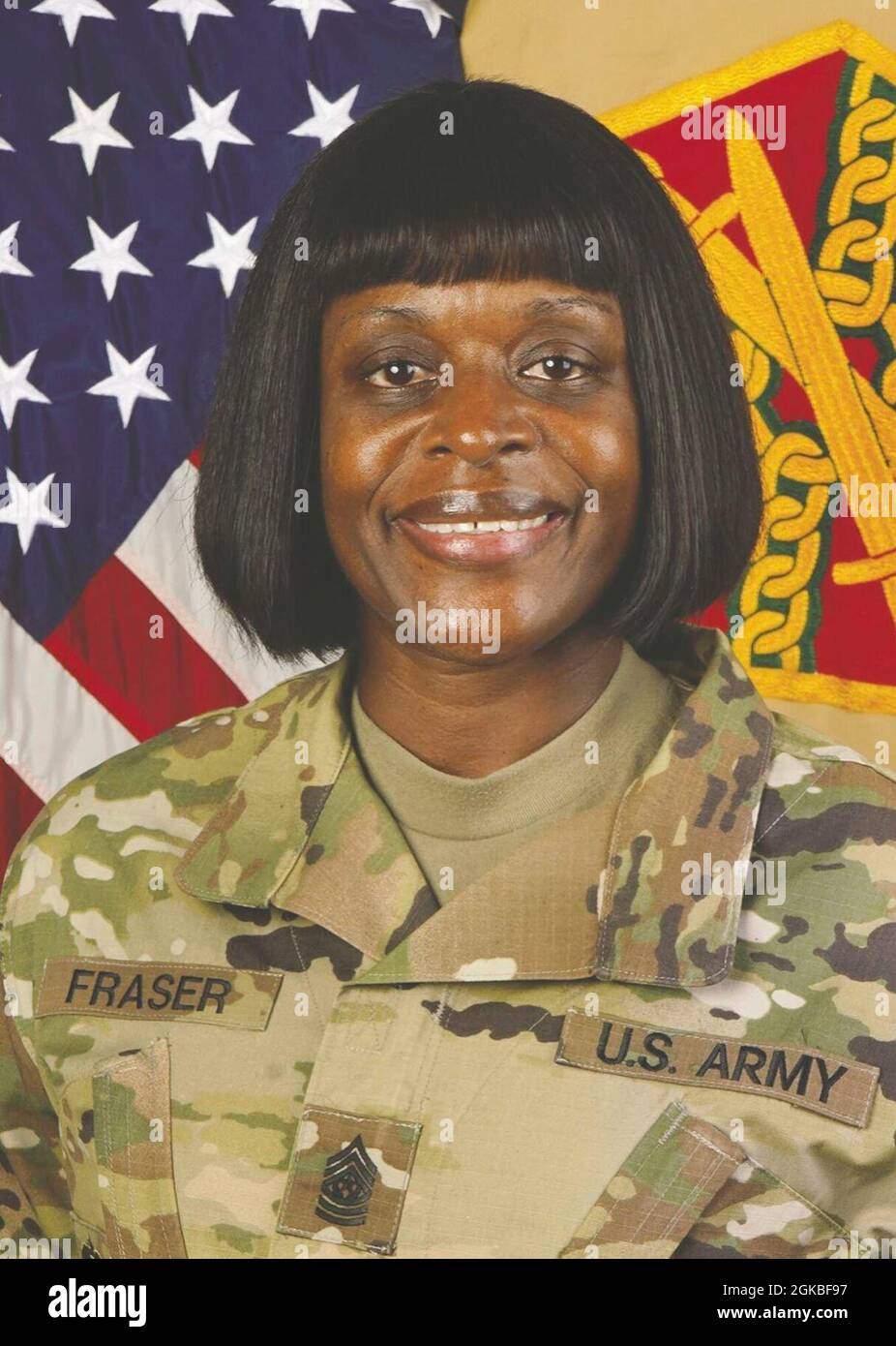 Command Sgt. Maj. Michael Fraser Stock Photo - Alamy