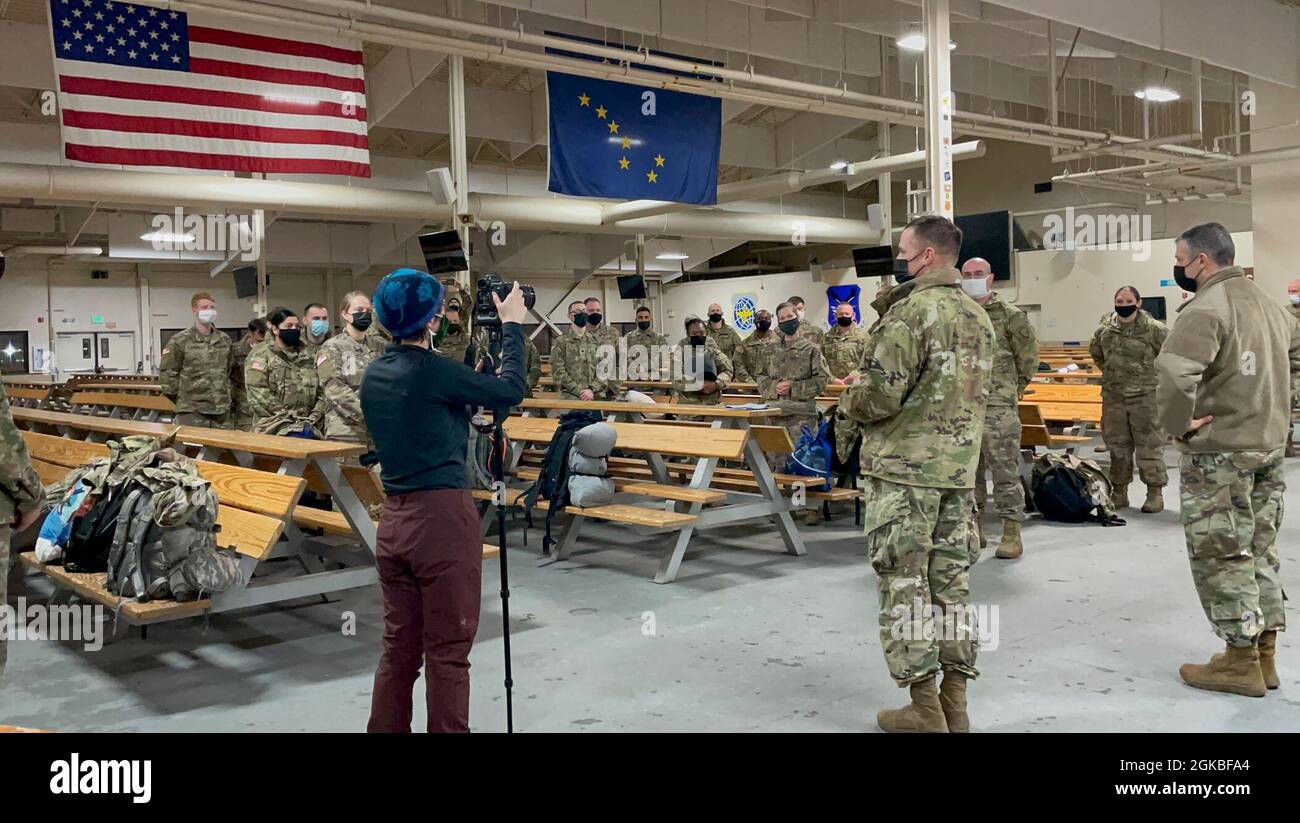 Maj. Gen. Torrence Saxe, adjutant general of the Alaska National Guard ...