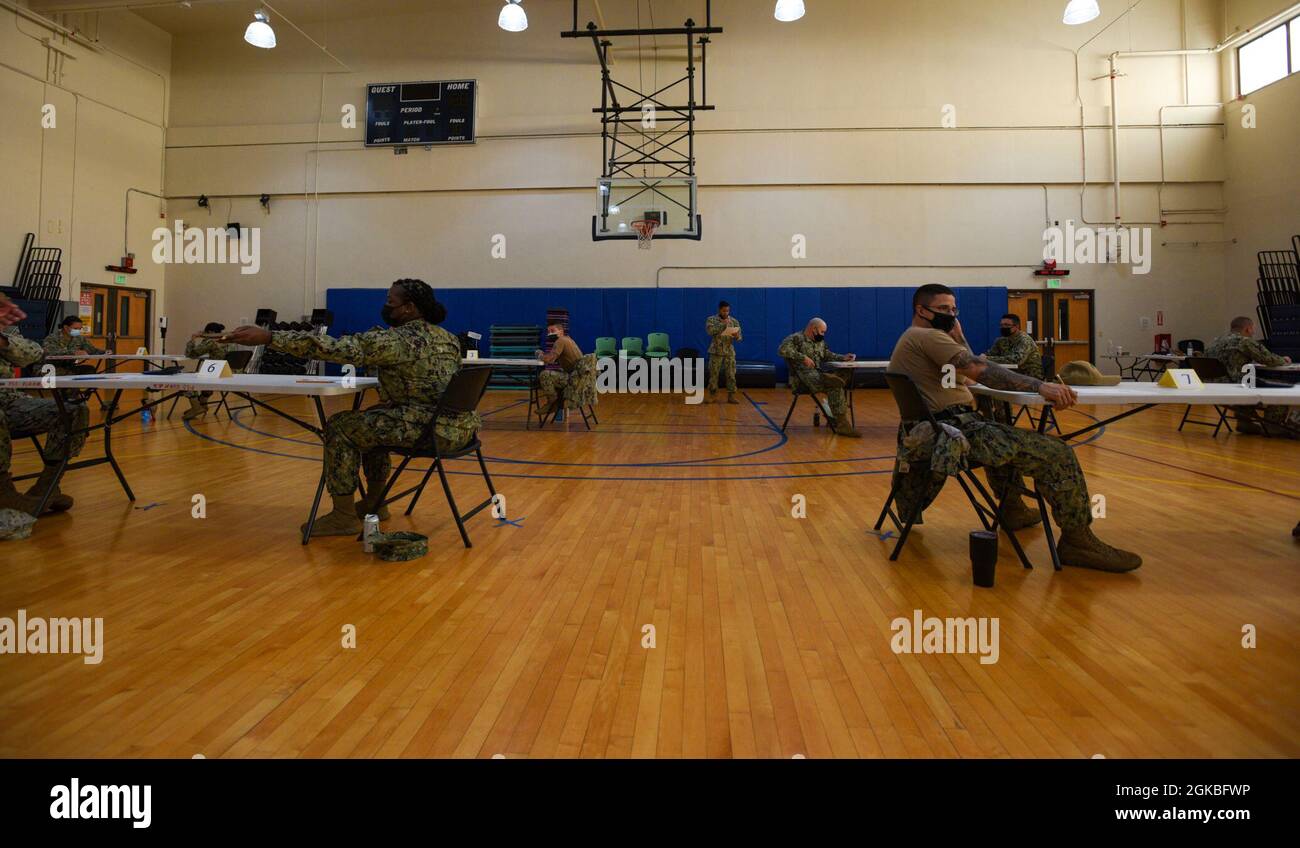SANTA RITA, Guam (Mar. 4, 2020) Sailors assigned to U.S. Naval Base ...