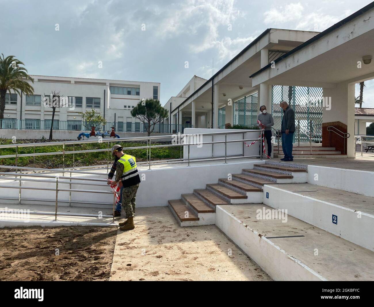 NAVAL STATION ROTA, Spain (Mar. 2, 2021) – Construction Electrician 2nd ...