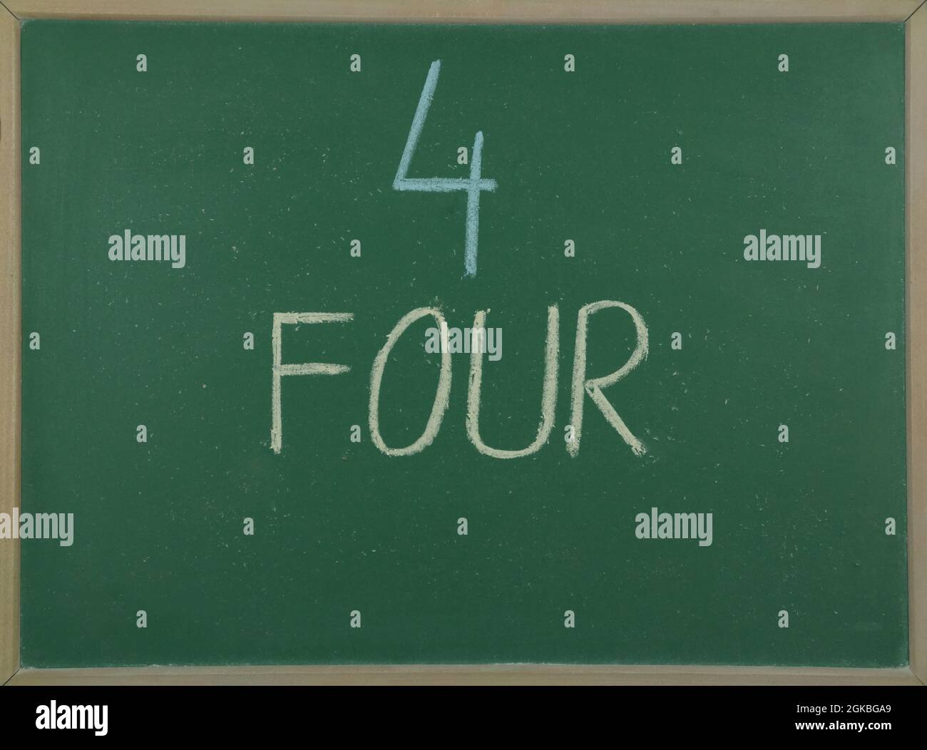 Hand written message on chalk board hi-res stock photography and images ...