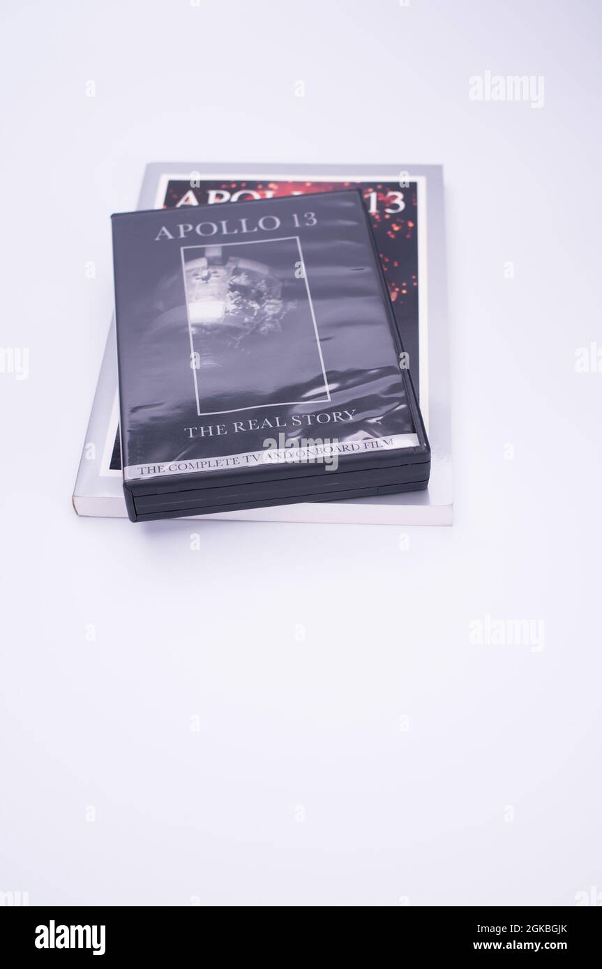 Apollo 13 aborted moon mission documentary DVD media and book on a ...