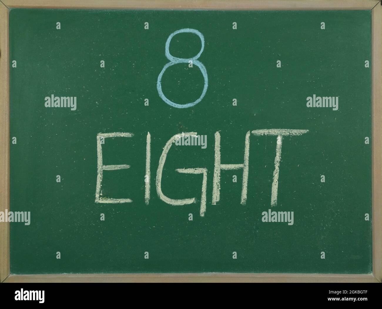 Number eight handwritten number eight hi-res stock photography and ...