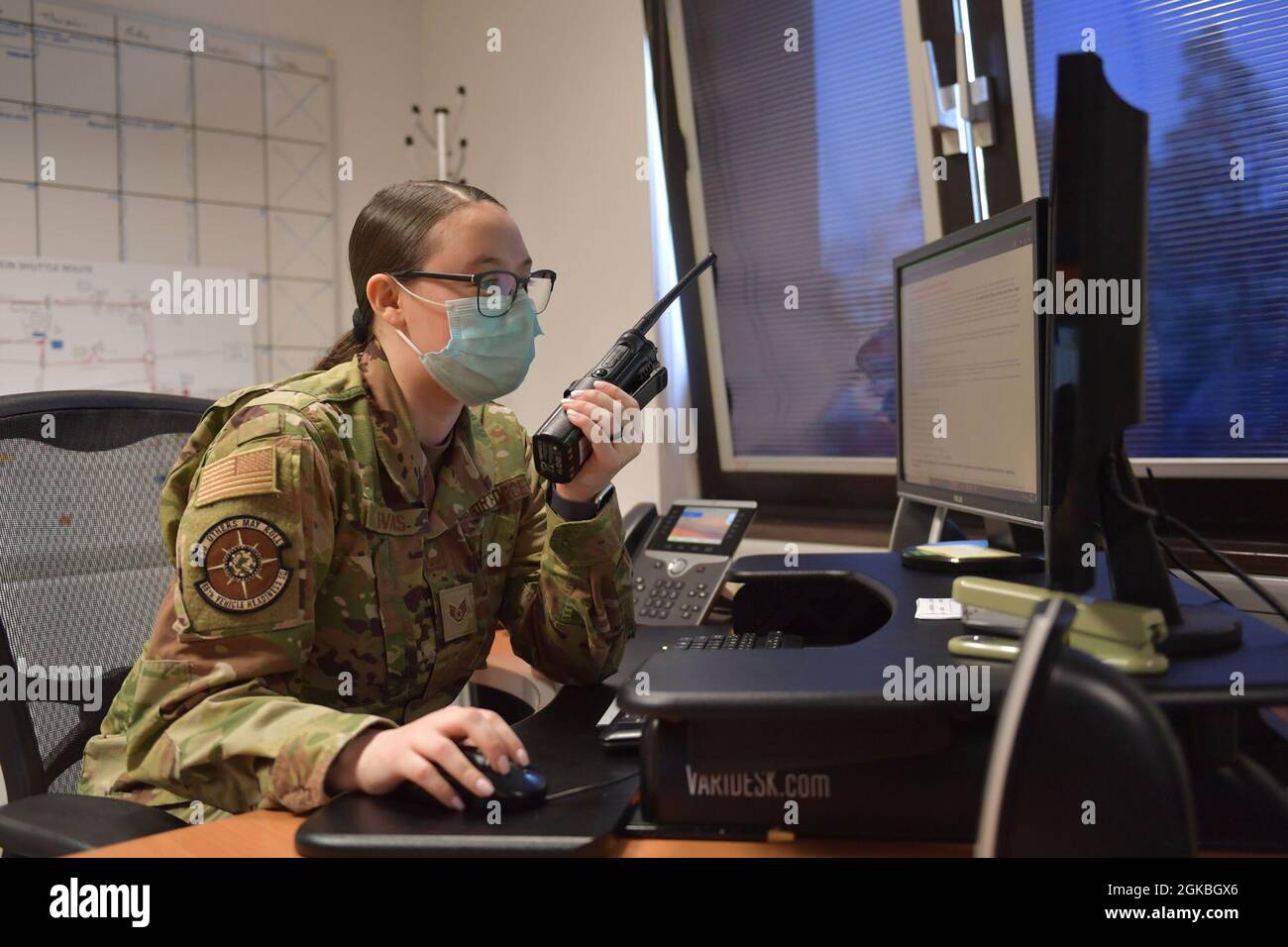 U.S. Air Force Staff Sgt. Amber Evans, 86th Vehicle Readiness Squadron ...