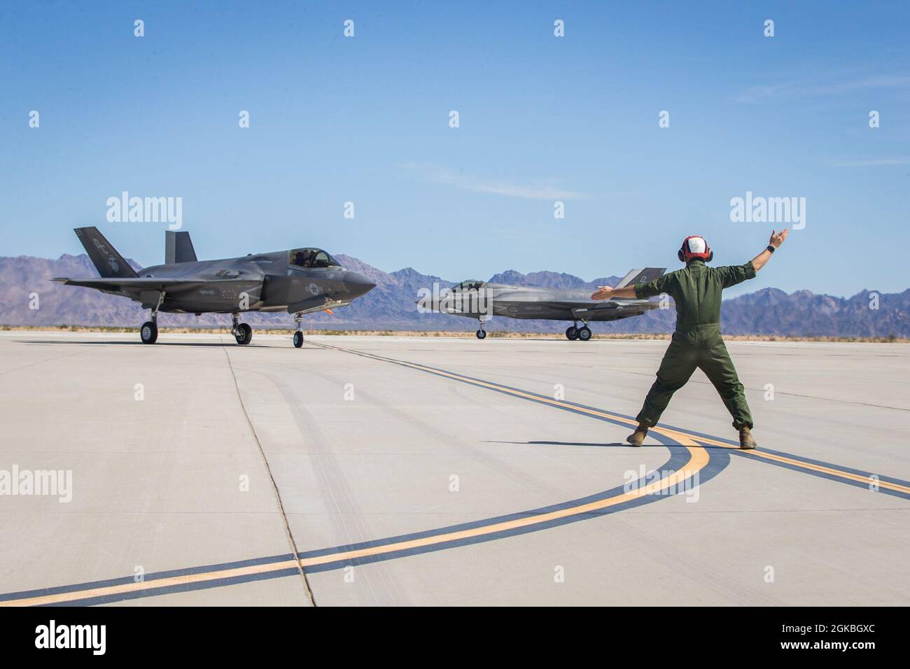 U.S. Marines with Marine Aircraft Group (MAG) 13 conduct refueling ...