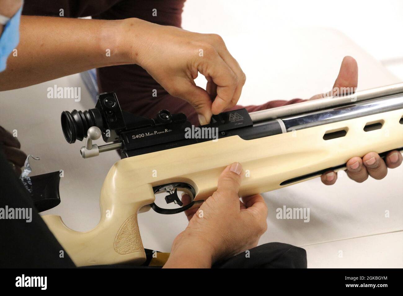 U.S. Army Master Sgt. Mary Jackson, Soldier Recovery Unit, Brooke Army ...