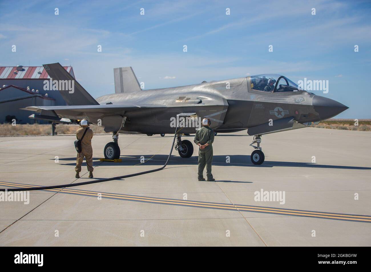 U.S. Marines with Marine Aircraft Group (MAG) 13 conduct refueling ...