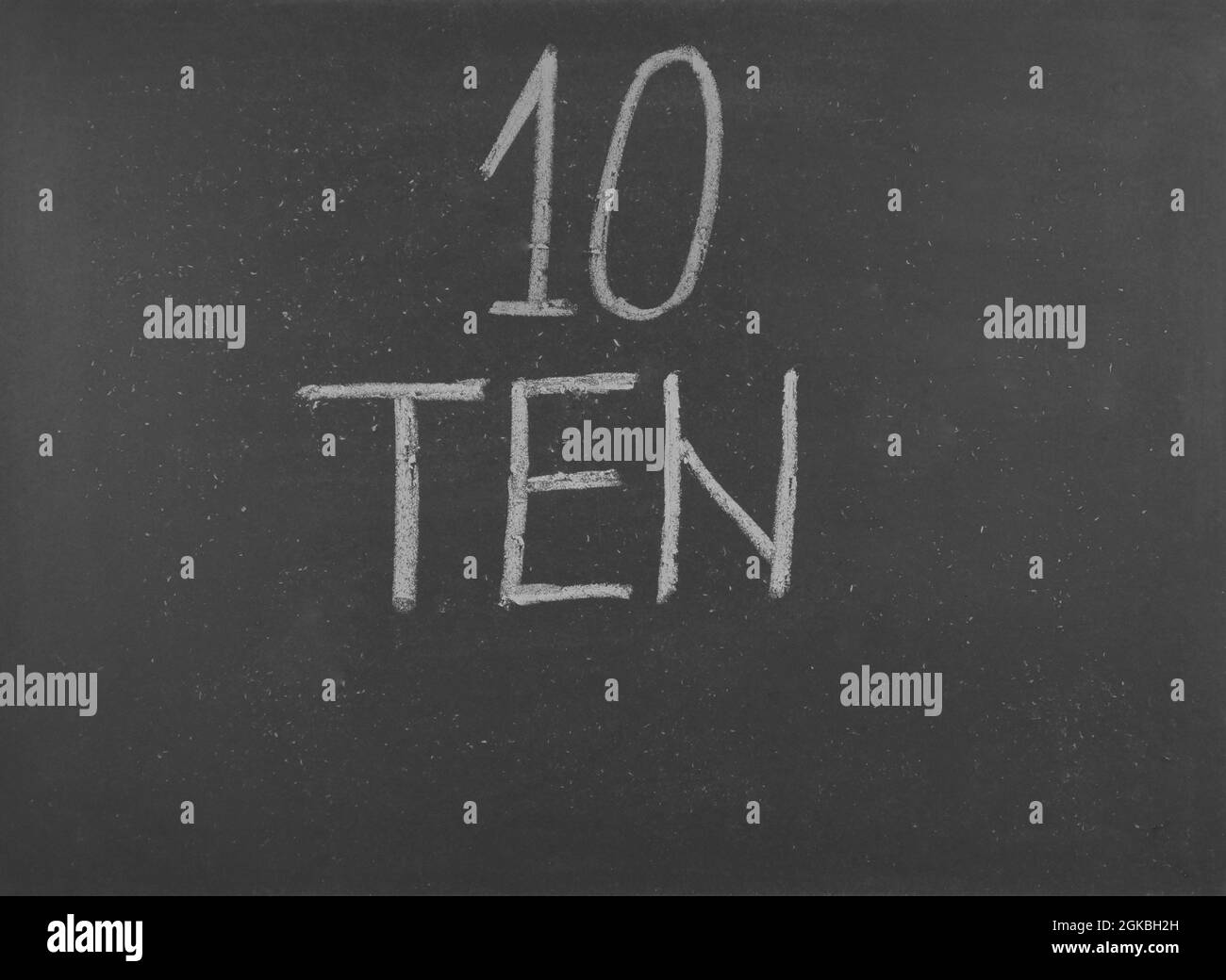 Number 10 card sign hi-res stock photography and images - Alamy