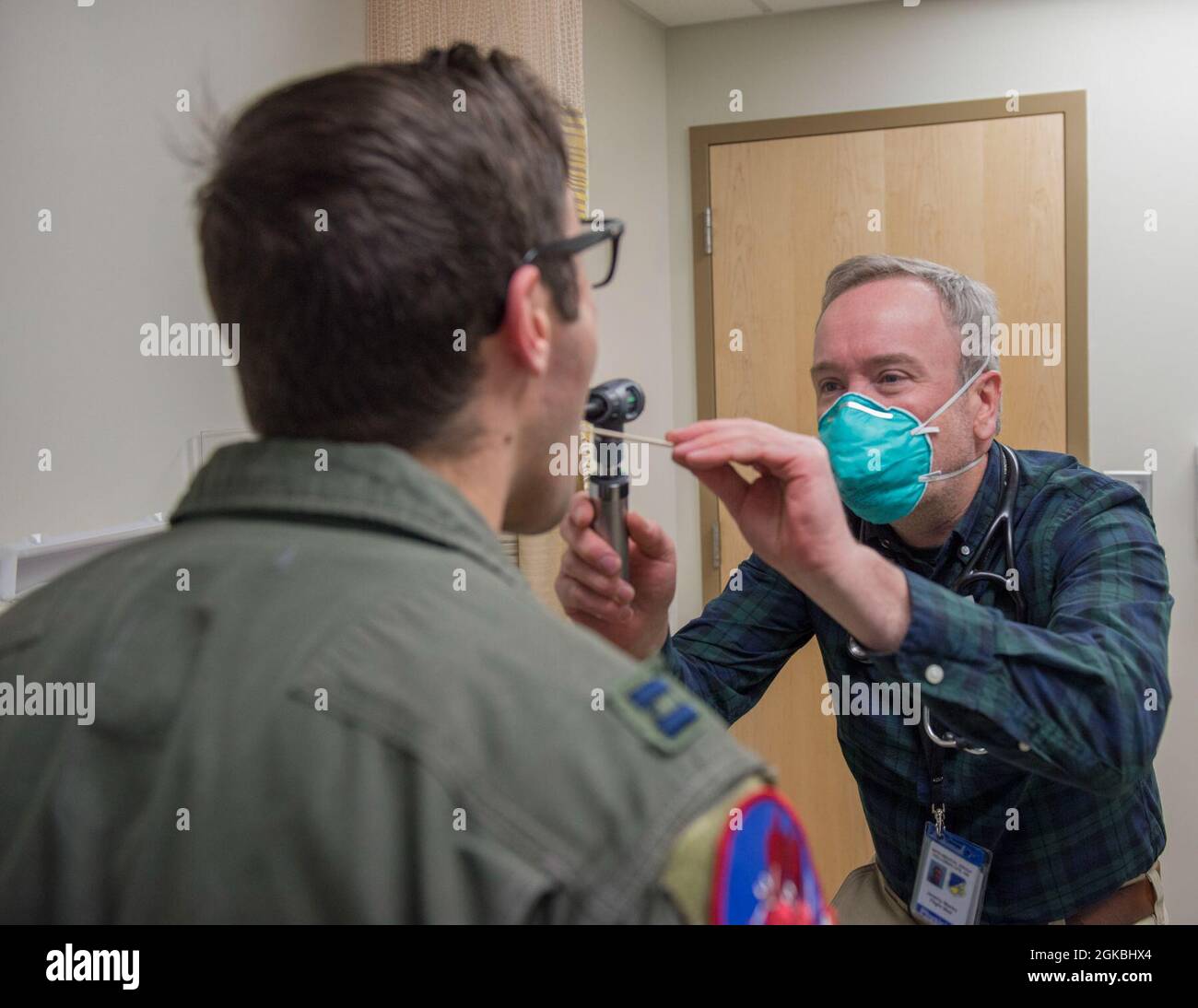 Jeremy Macko, right, 49th Operational Medical Readiness Squadron Flight ...