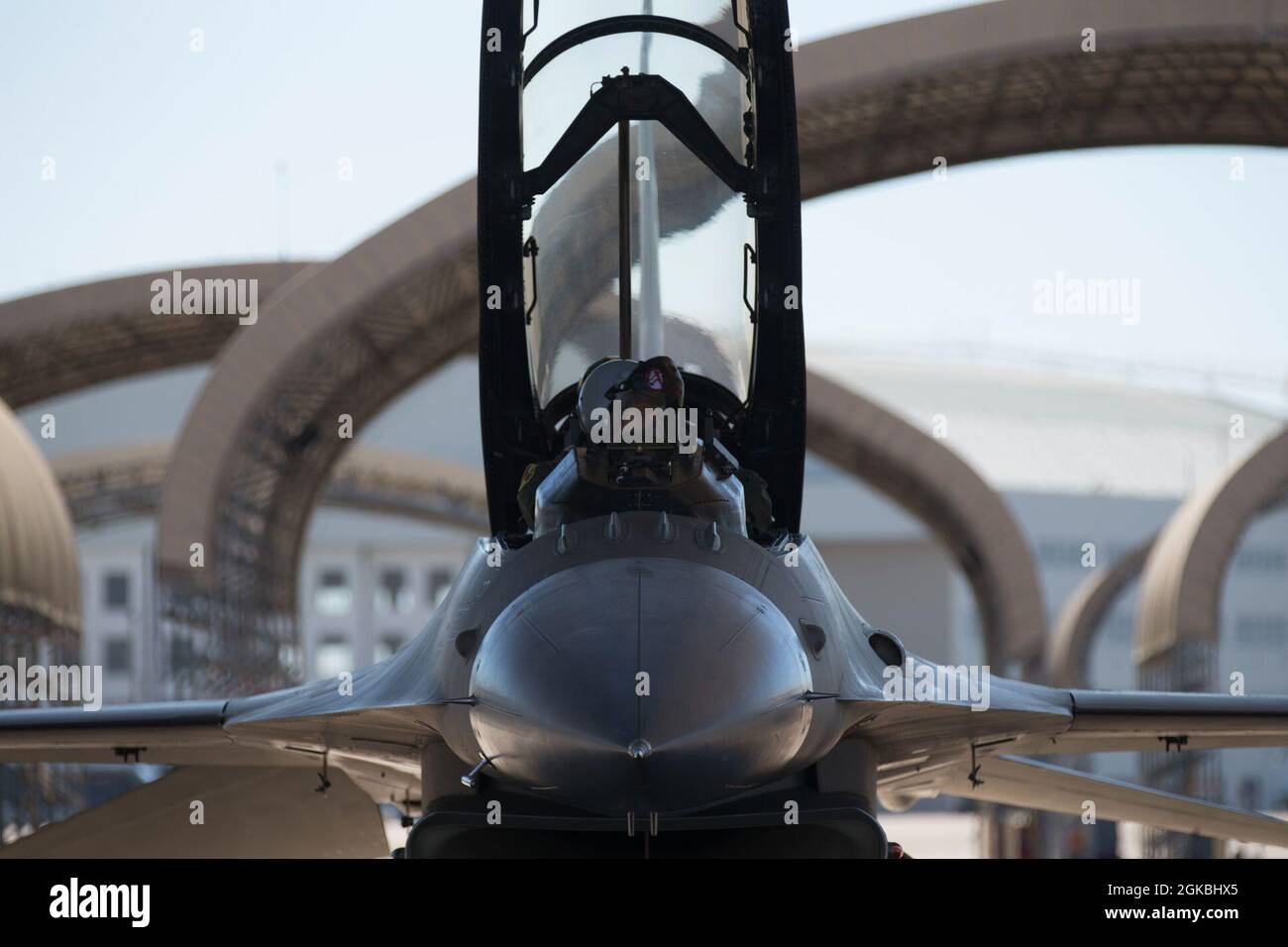 Brig. Gen. Scott “Nova” Cain, commander, 96th Test Wing and Maj. Nathan ...
