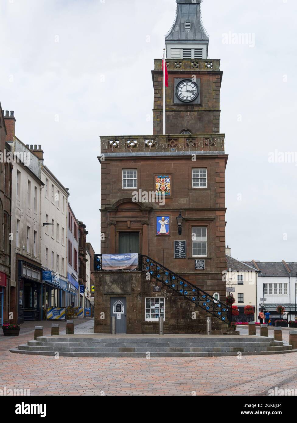 Midsteeple town house dumfries hi-res stock photography and images - Alamy
