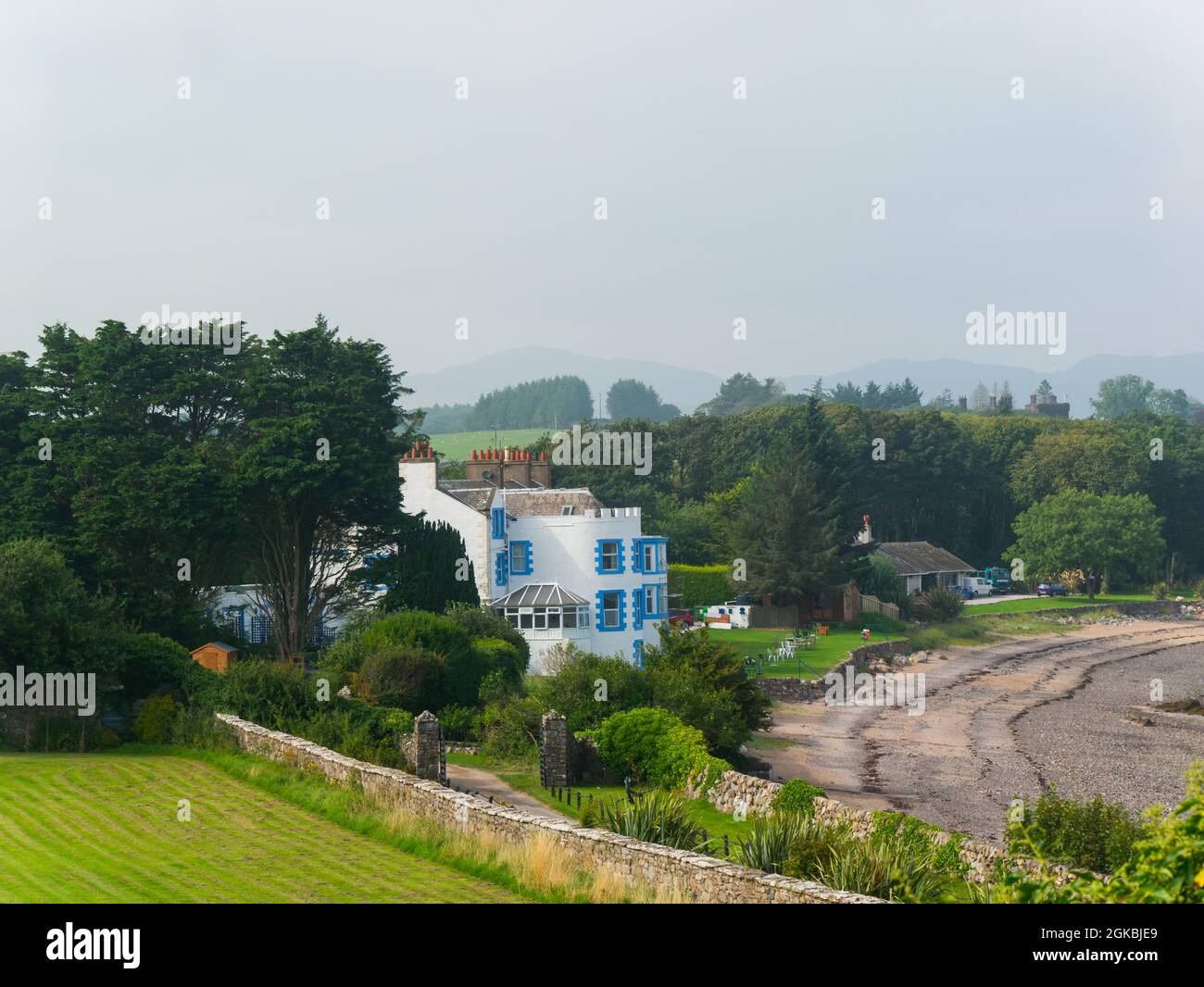 Overlooking stunning balcary bay hi-res stock photography and images ...