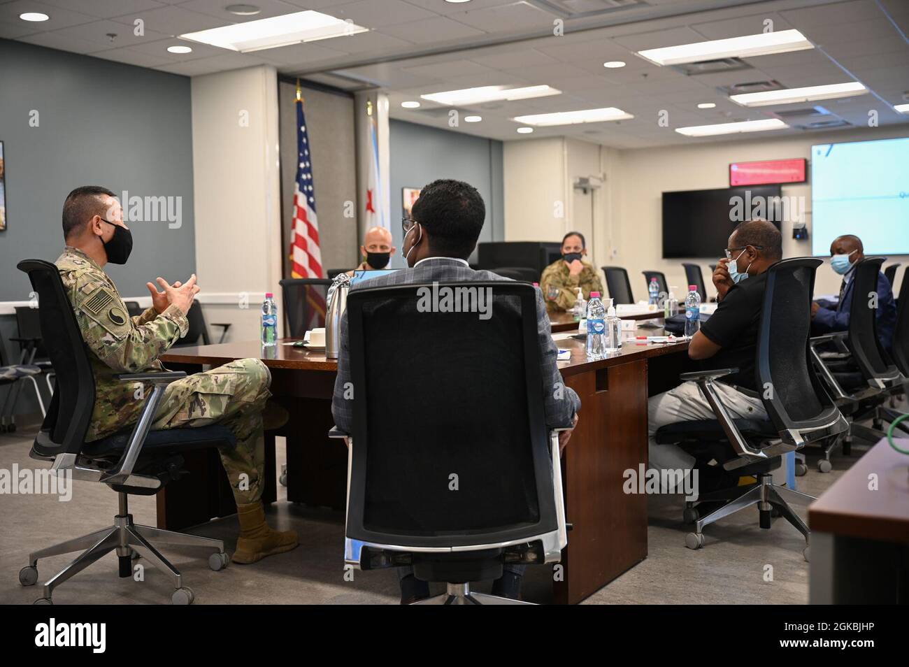 Staff from Combined Joint Task Force- Horn of Africa (CJTF-HOA) and ...