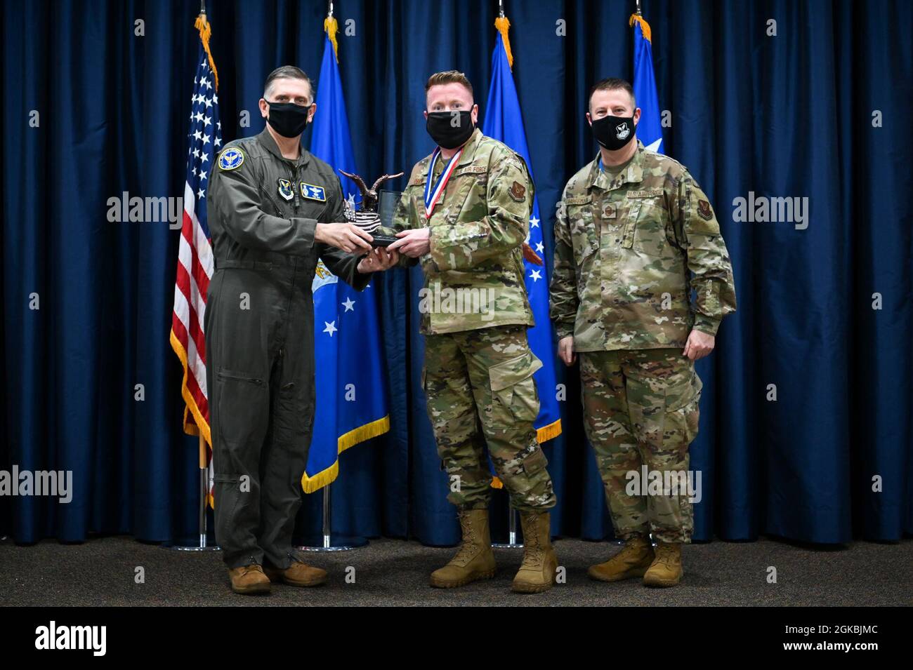 Air Force Global Strike Command annual ward winners are presented an ...
