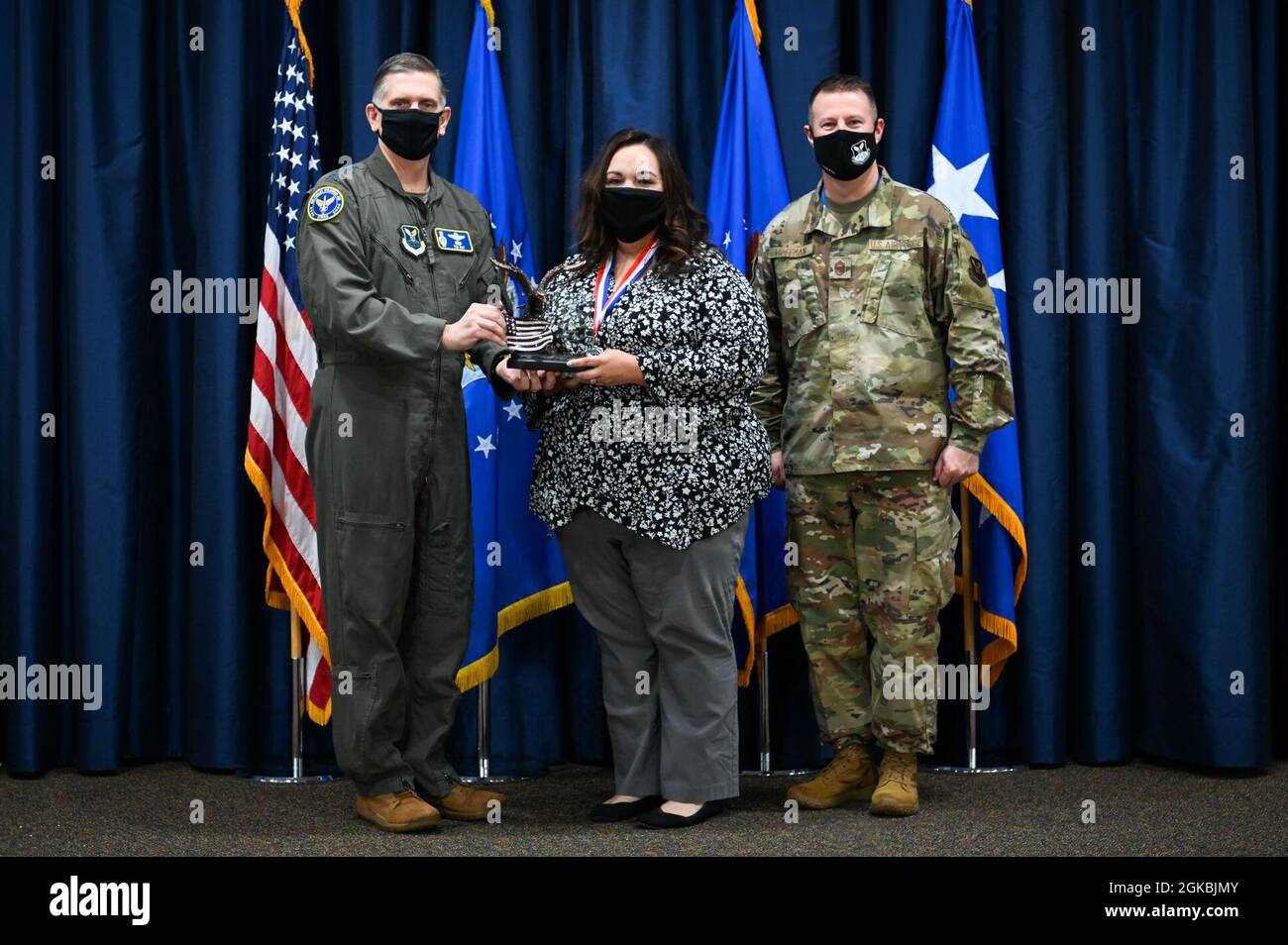 Air Force Global Strike Command annual ward winners are presented an ...