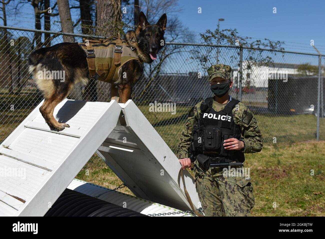 VIRGINIA BEACH, Va. (March 5, 2021) Master-At-Arms 1st Class Kylee ...