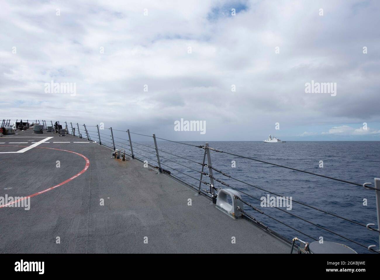 210305-N-QD512-1600 ATLANTIC OCEAN (March 5, 2021) The Italian Navy ...