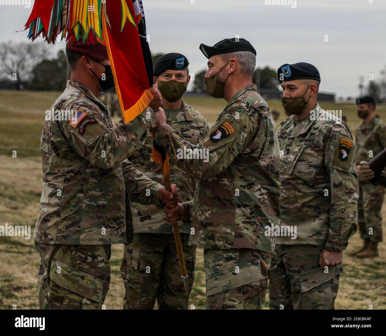 Maj. Gen. Brian Winski, out-going commanding general of the 101st ...