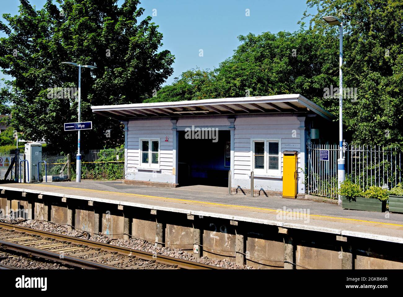 Wye Railway Station, Wye, Kent, UK Stock Photo - Alamy