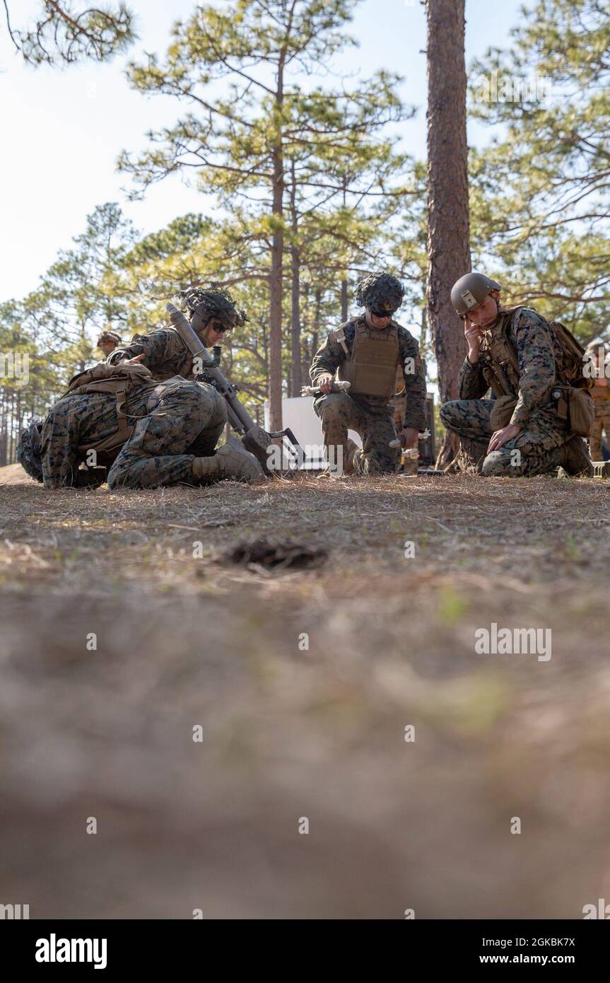 U.S. Marines with 2nd Battalion, 8th Marine Regiment, 2d Marine ...