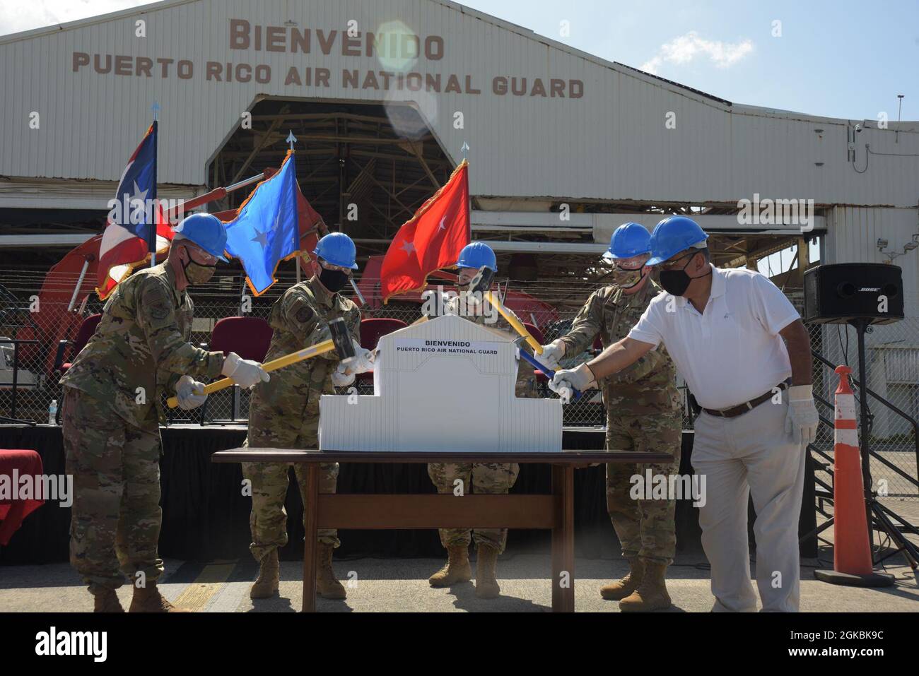 From left: U.S. Air Force Col. Pete Boone, 156th Wing commander; Lt ...