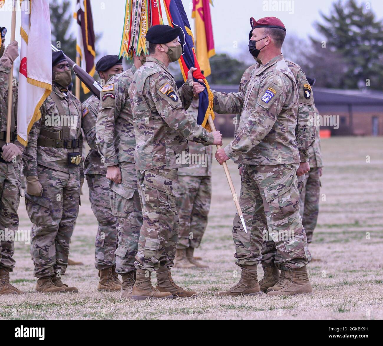 Maj. Gen. JP McGee, commanding general of the 101st Airborne Division ...