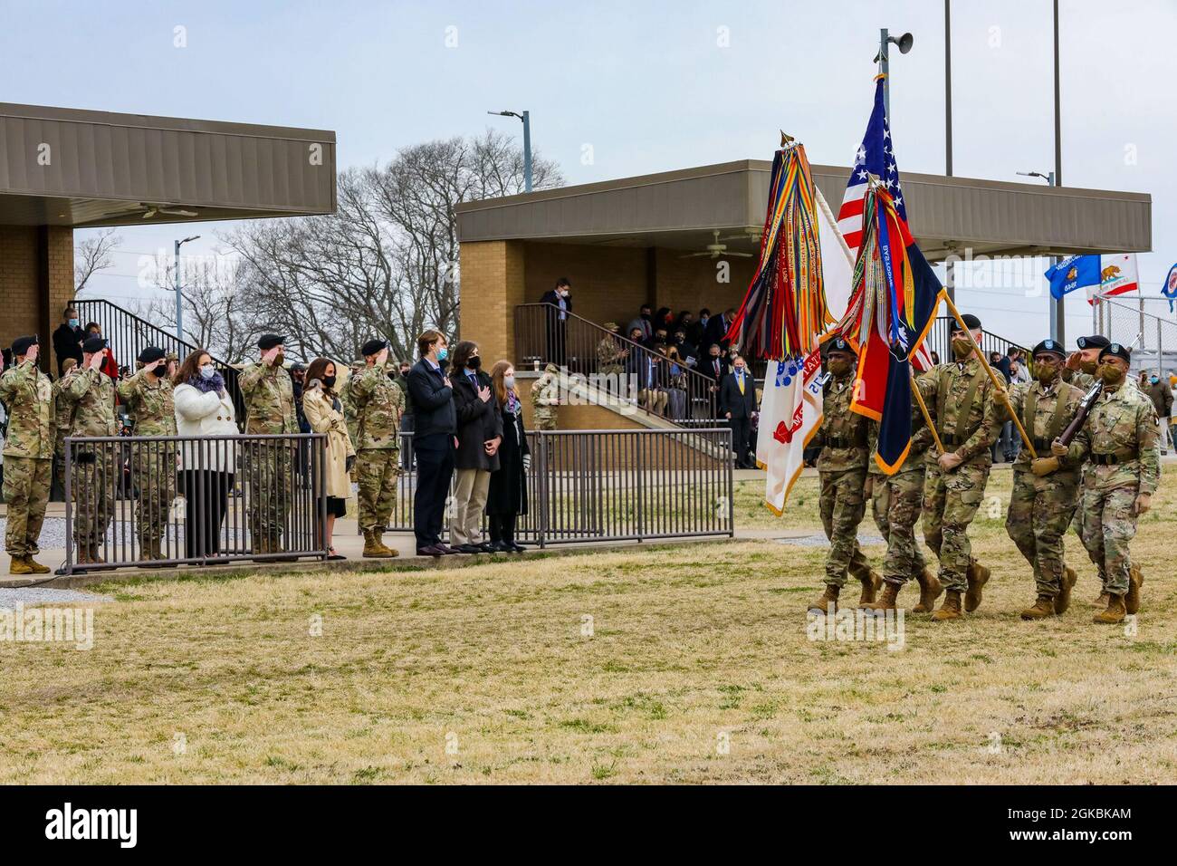 The 101st airborne division and fort campbell commander hi-res stock ...