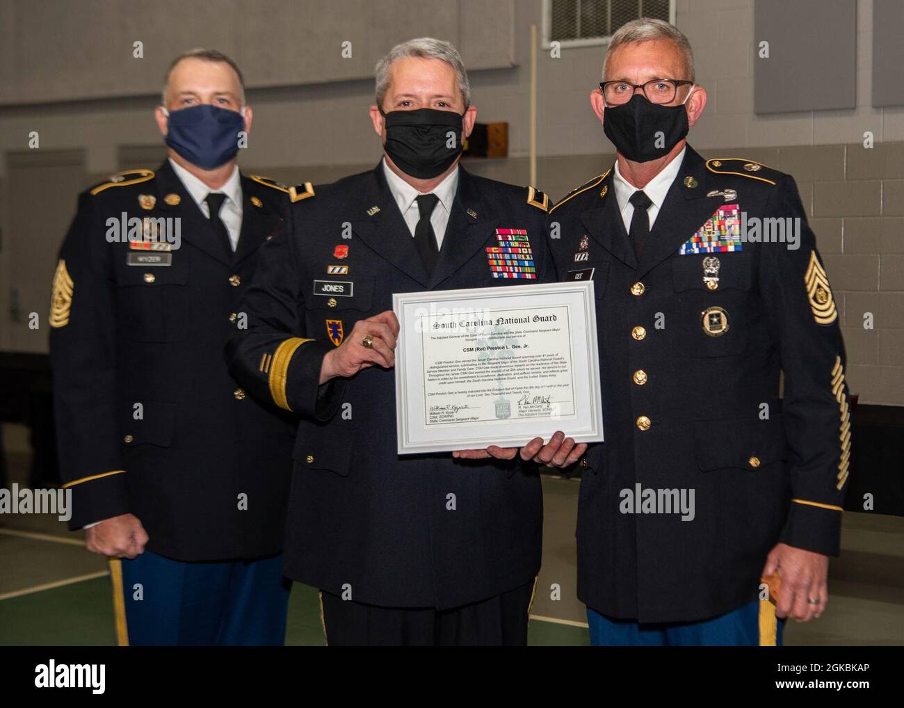 Retired U.S. Army Command Sgt. Maj. Preston Gee, Jr., former member of ...