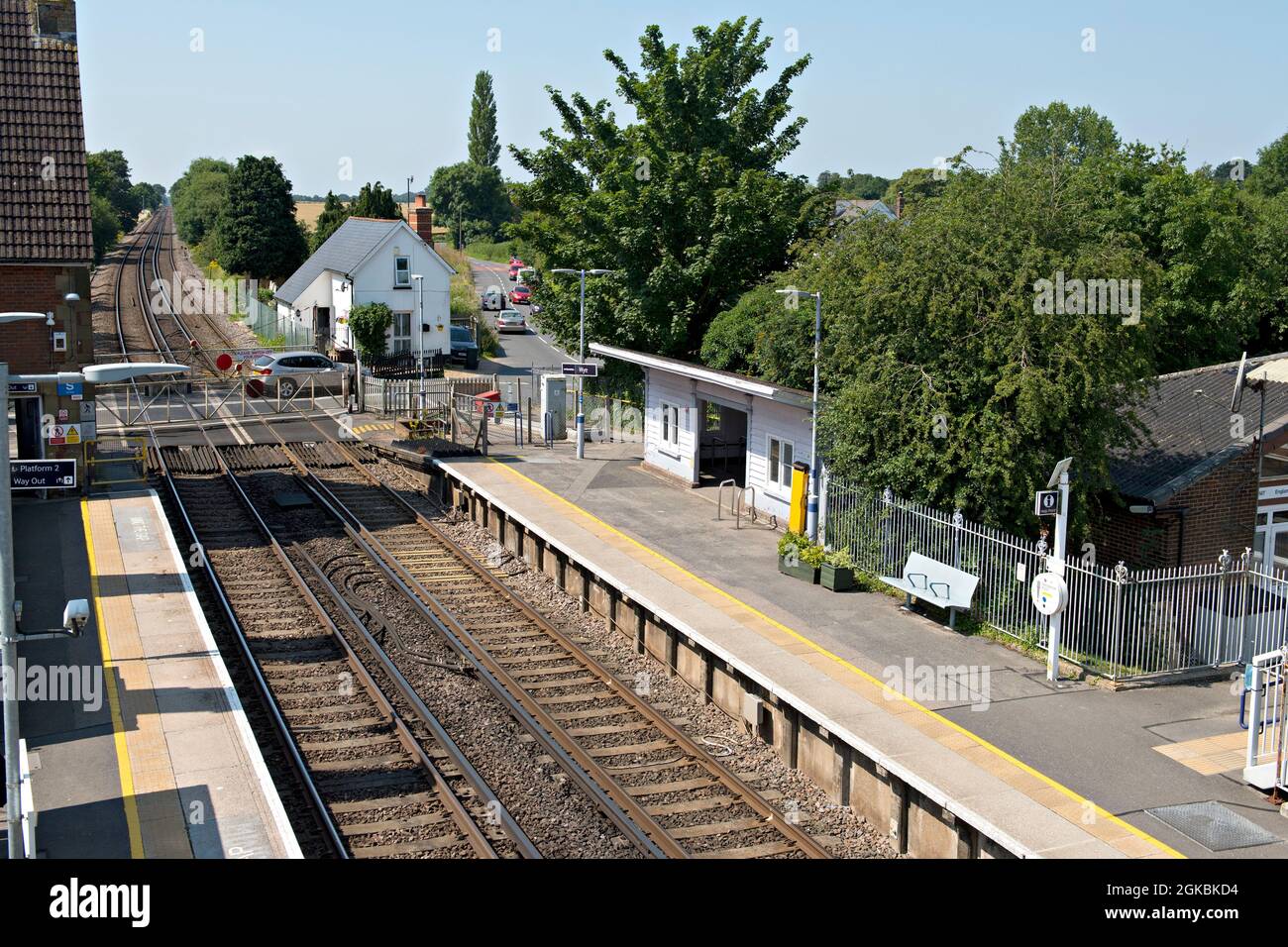 Wye Railway Station, Kent, UK Stock Photo - Alamy