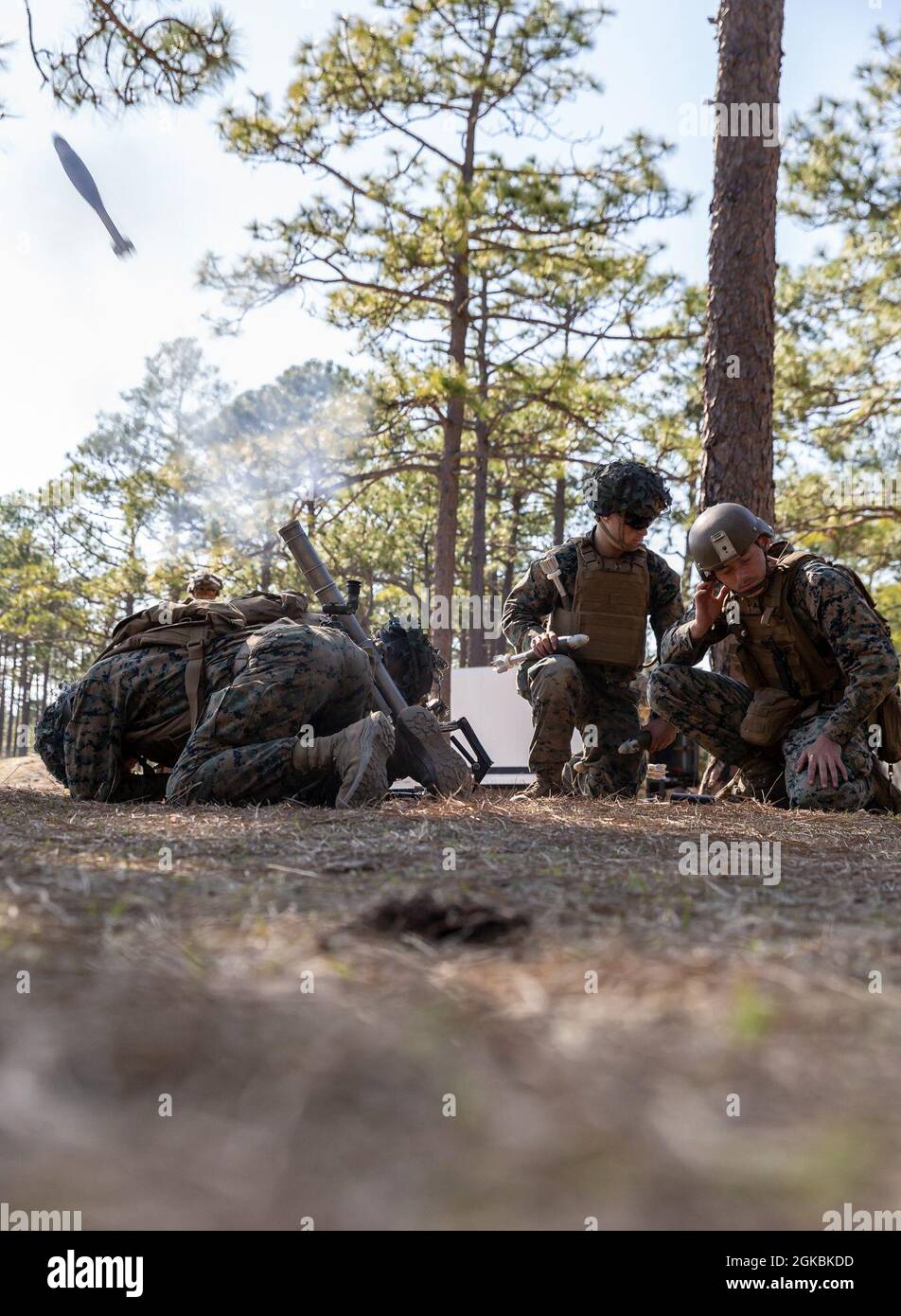 U.S. Marines with 2nd Battalion, 8th Marine Regiment, 2d Marine ...