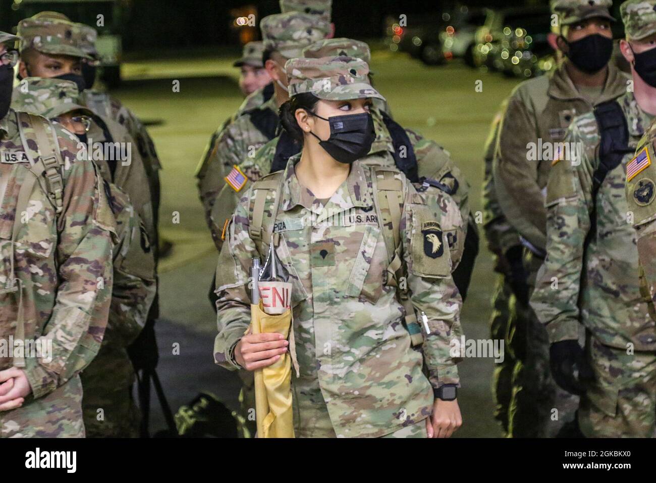 Spc. Molly Piza, automated logistical specialist, A Company, 426 ...