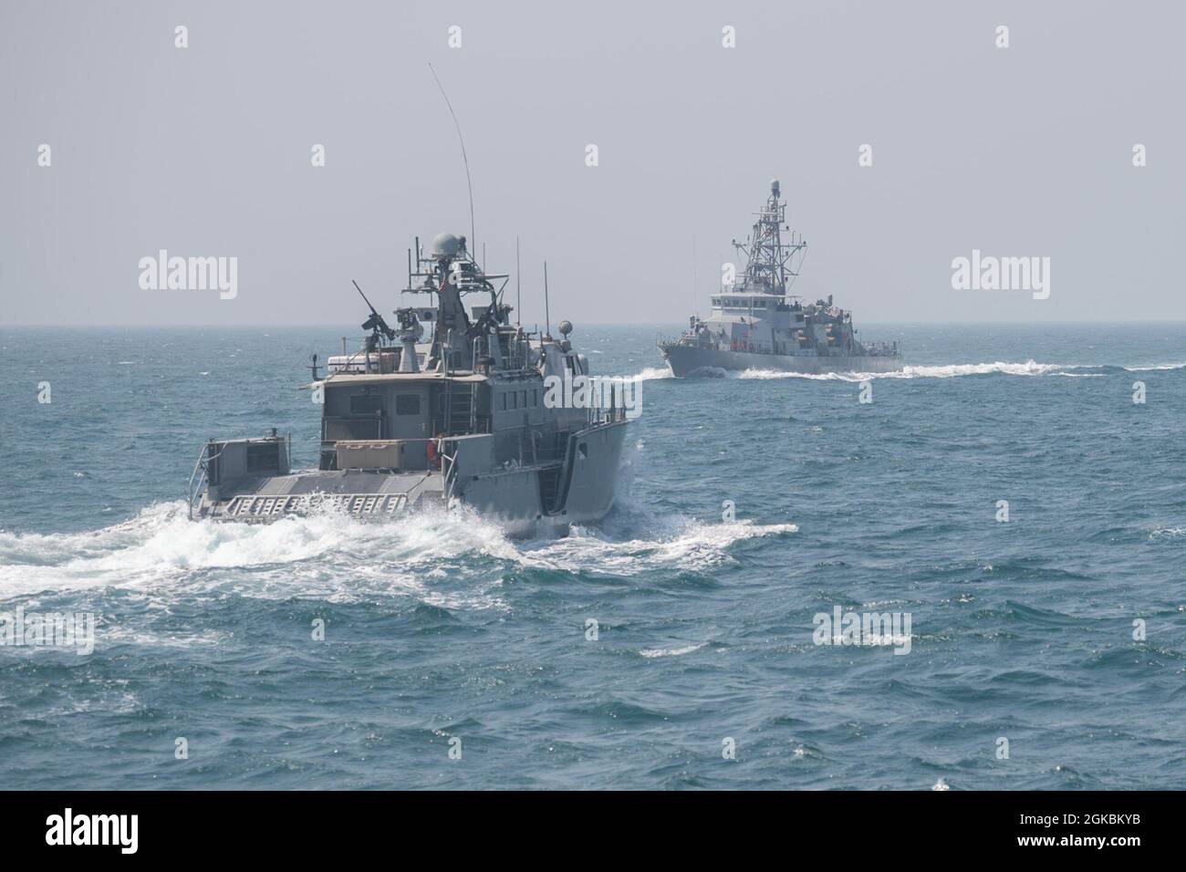 210305-N-DS741-1324 ARABIAN GULF (March 5, 2021) – A Mark VI patrol ...