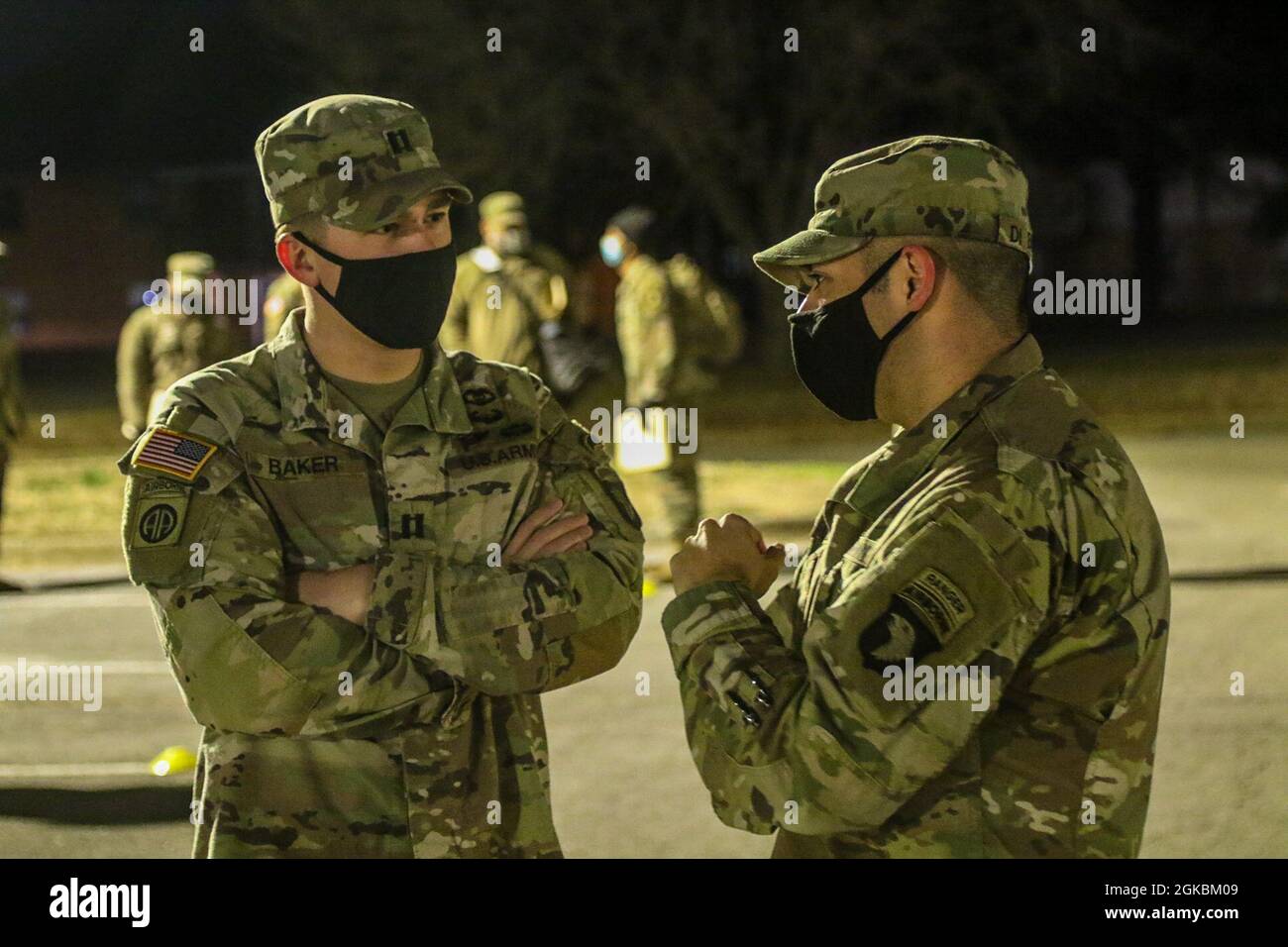 U.S. Army Capt. Chance Baker, commander, C Company, 426 Brigade Support ...