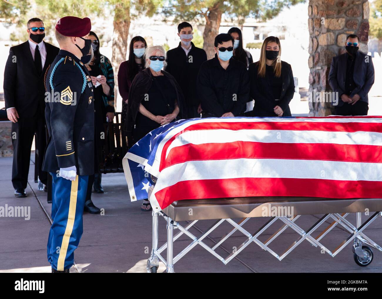 Sgt. 1st Class Michael Stroud, a platoon sergeant assigned to D Company ...