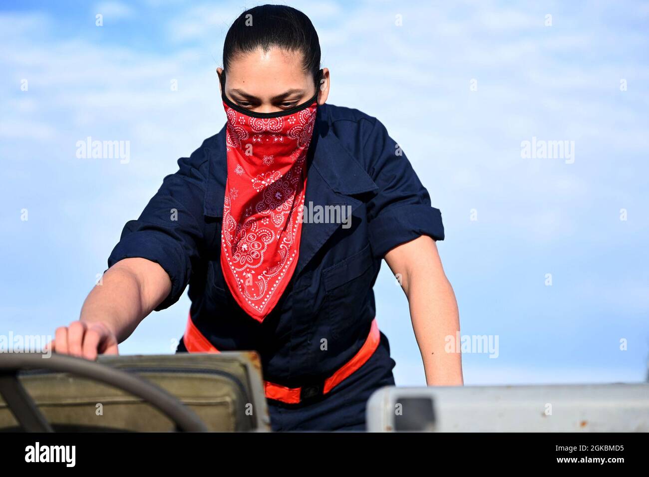 U.S. Air Force Senior Airman Susan Cordova-Santos, 33rd Maintenance ...