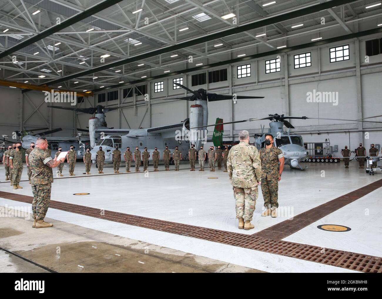 Chairman of the Joint Chiefs of Staff Gen. Mark A. Milley, second from ...