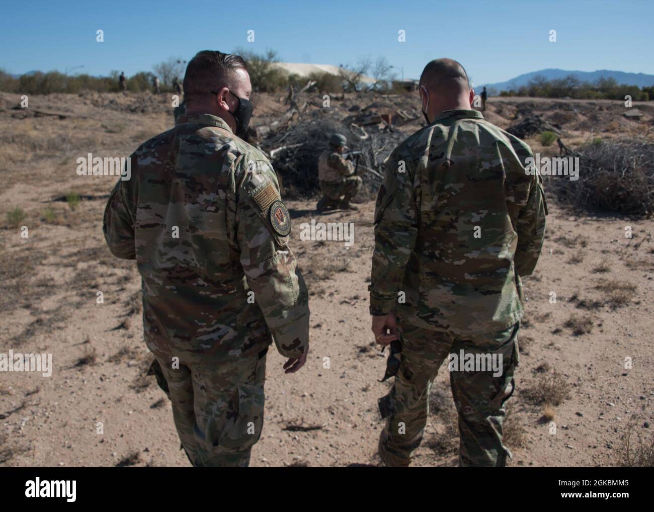 U.S. Air Force Chief Master Sgt. David Wade, command chief of Air ...