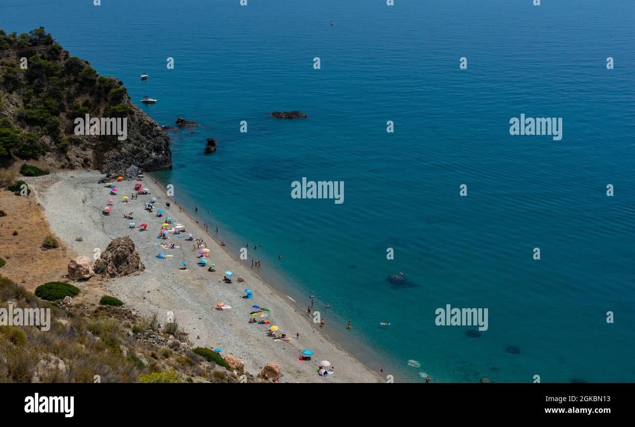 Spanish beach hi-res stock photography and images - Alamy