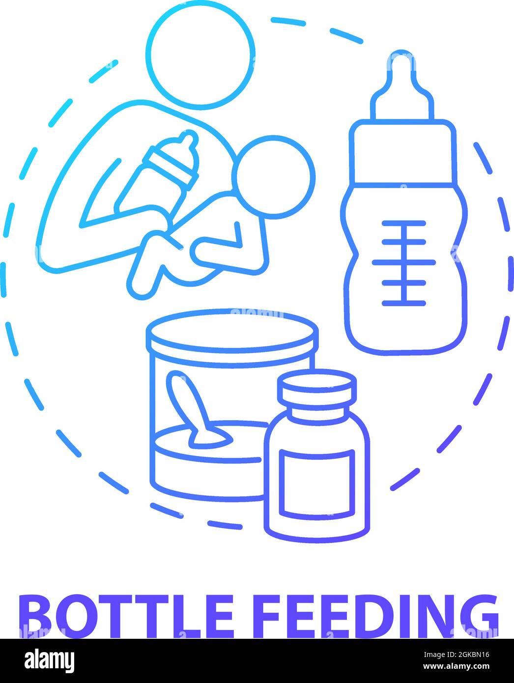 Formula feeding Stock Vector Images - Alamy