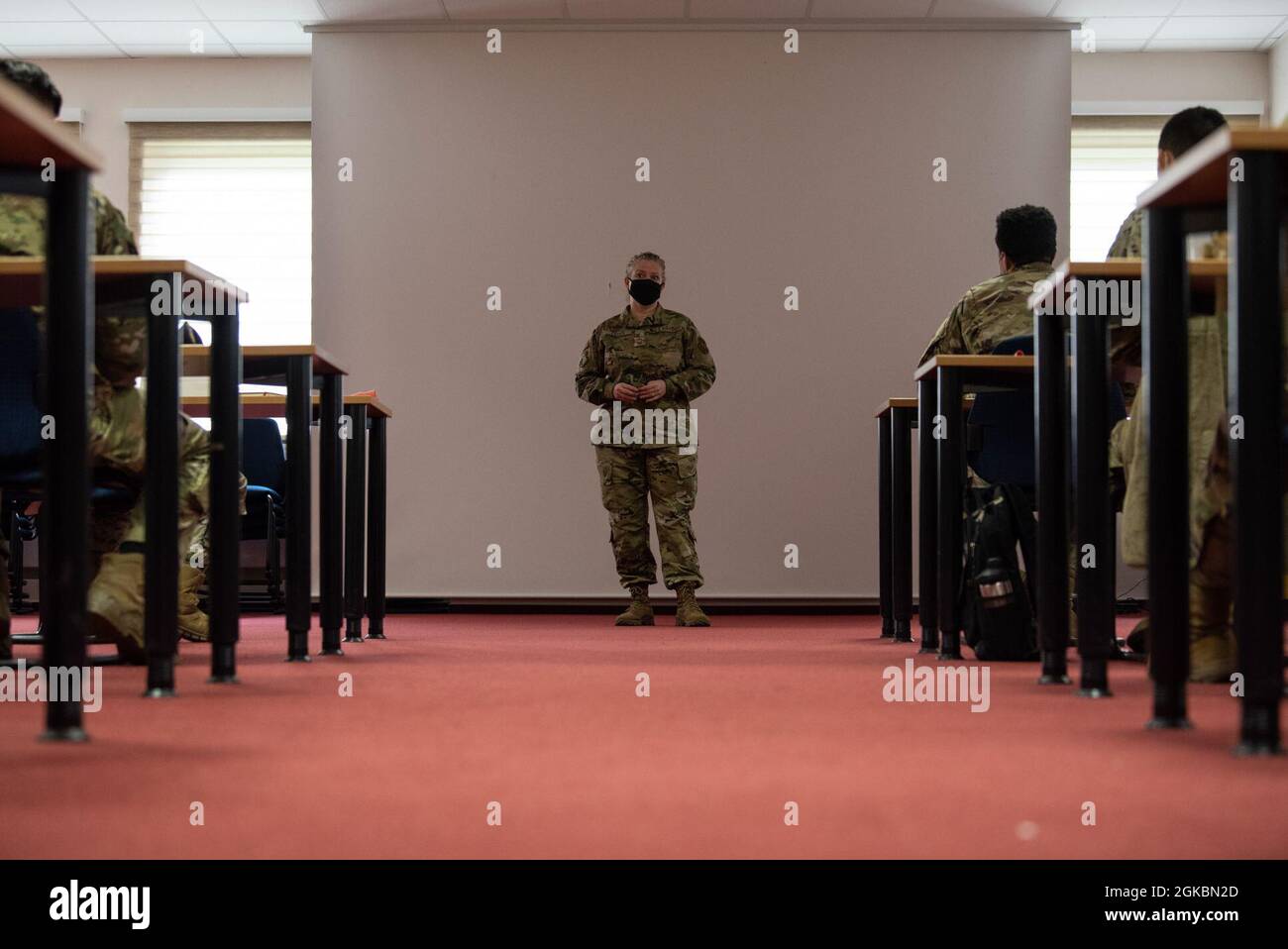 U.S. Air Force Chief Master Sgt. Stephanie Cates, 52nd FW command chief ...