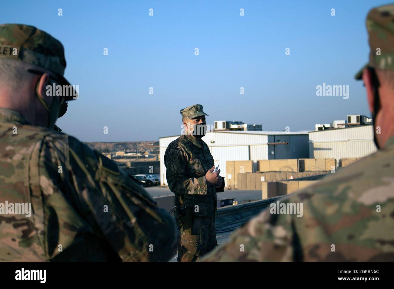 Sgt. Maj. John Shannon, 734th Regional Support Group, Iowa National ...