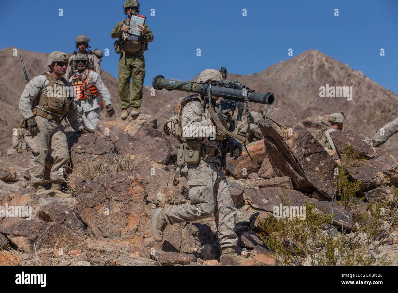 A U.S. Marine with Company E, 2nd Battalion, 7th Marines Regiment, 1st ...