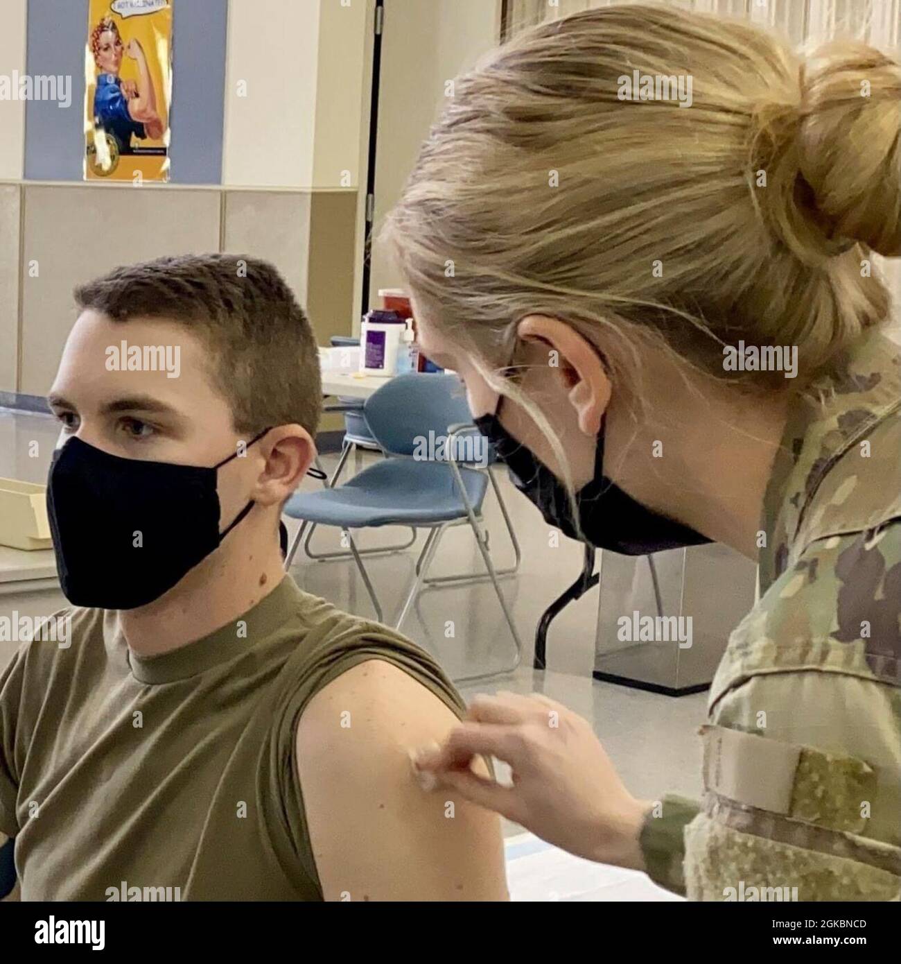 Blanchfield Army Community Hospital Solder Spc. Ireland Case prepares ...