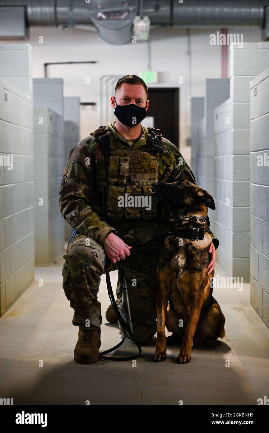 U.S. Air Force Staff Sgt. Kyle Quigg, a 354th Security Forces Squadron ...