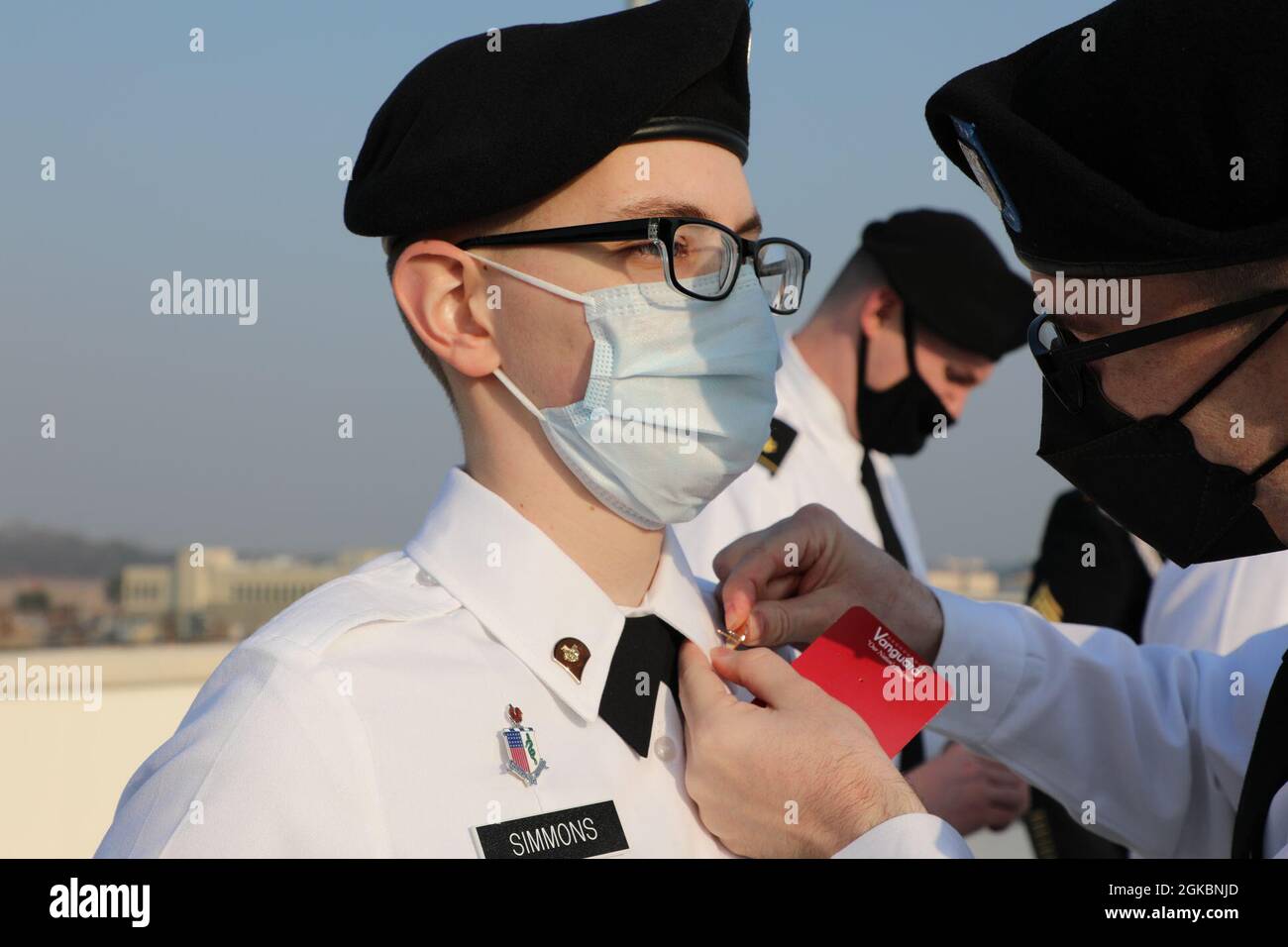 Spc. Reese Simmons, who are getting mentorship from Maj. Hines and ...