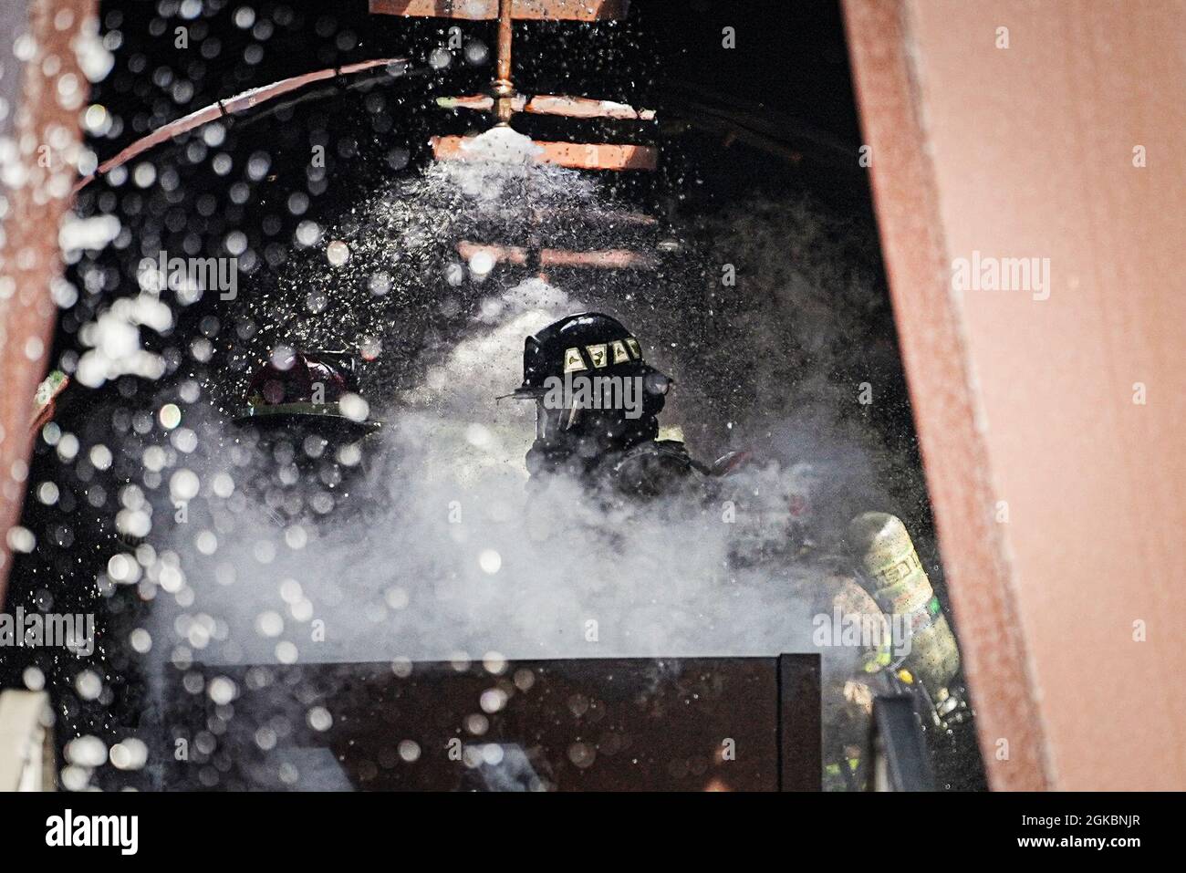 Firefighter training field hi-res stock photography and images - Alamy